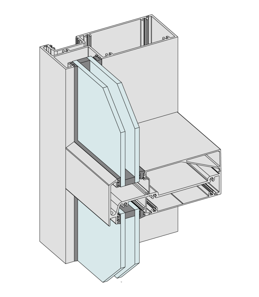 Series 626 Double Glazed Front Glazed 150mm Framing - Design Window ...