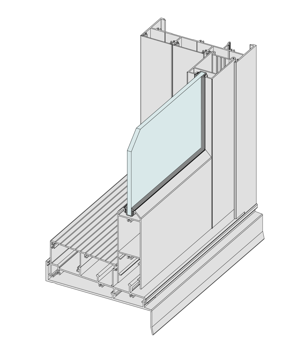 Series 702 SlideMASTER™ Sliding Door (External Sliding) - Design Window ...