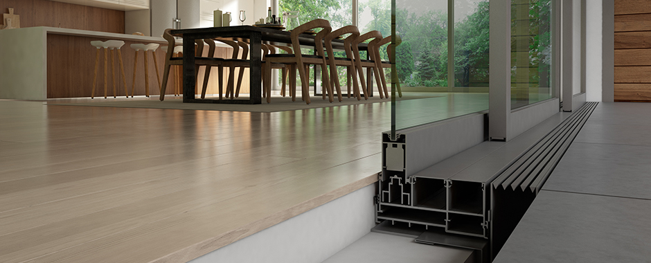 Series 704B SlideMASTER™ Sliding Door (Bottom Rolling) - Design Window ...